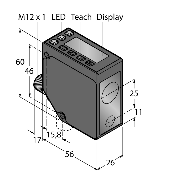 Photoelectric Sensor - Diffuse-Mode Laser Sensor (Triangulation)
