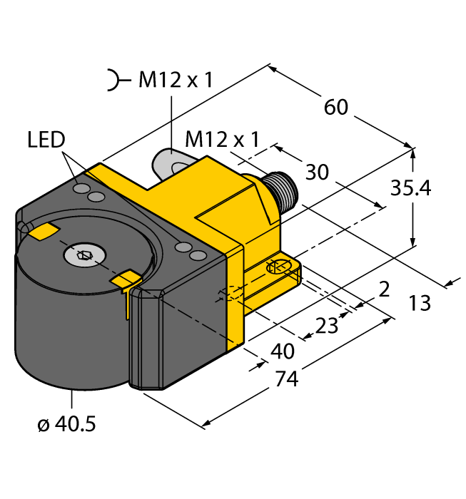Inductive Angle Sensor - With CANopen Interface