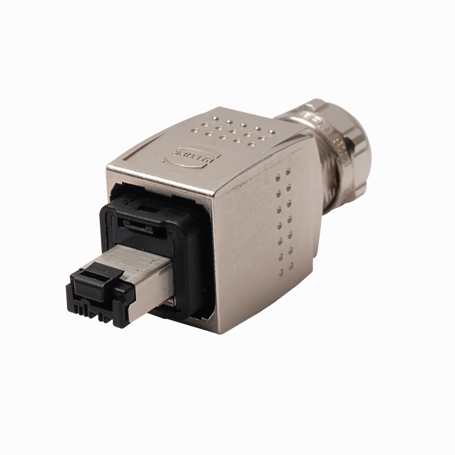 Field-Wireable Connector - Push-Pull RJ45 Connector According to AIDA