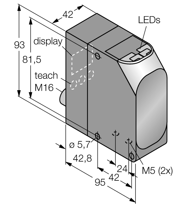 Photoelectric Sensor - Retroreflective Laser Sensor (Runtime Measurement)
